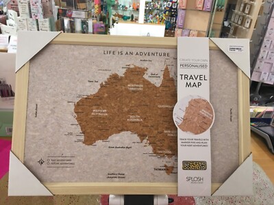 Splosh Medium Australia Map 53.5x2.5x36.5cm | eBay