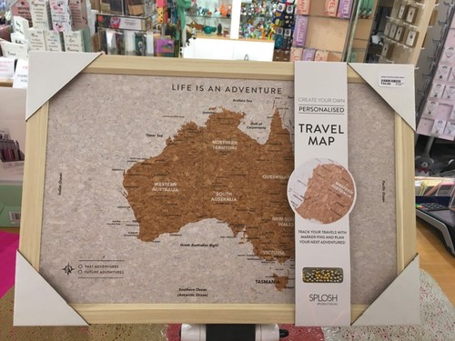 Splosh Medium Australia Map 53.5x2.5x36.5cm | eBay