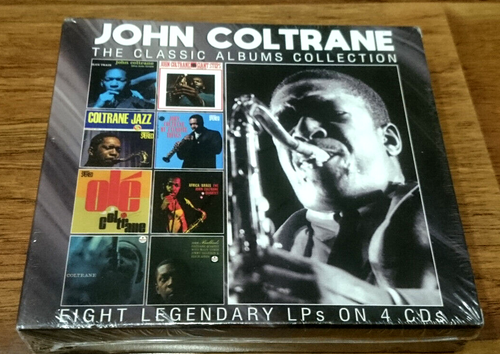 JOHN COLTRANE CLASSIC ALBUMS COLLECTION CD BOX SET 8 LPS ON 4 DISC ...