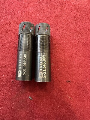 Briley S-51 Extended Blued Ported 28 Ga Chokes SK, IC Thin Wall | eBay