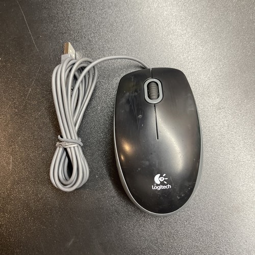 Logitech M-U0026 USB Universal Wired Optical Mouse Black 810-002182 | eBay