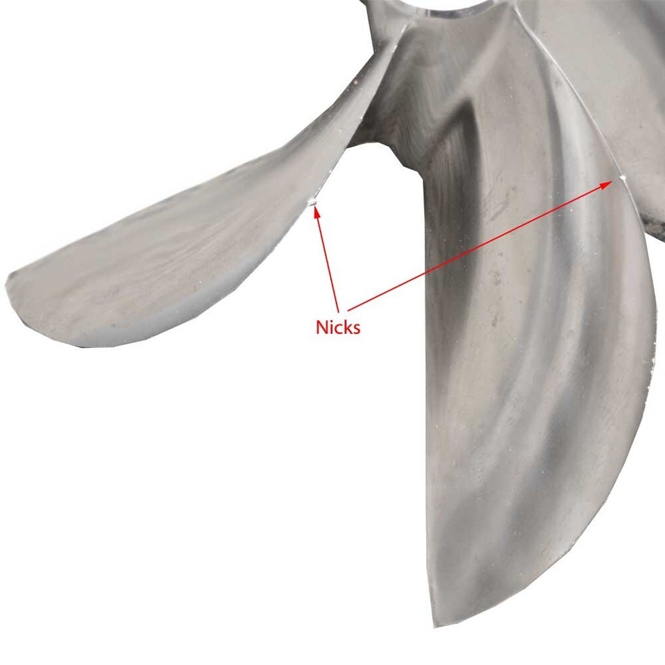 Mercury Racing Boat CNC Cleaver Propeller T07C124 | RH 17 x 40P (Demo ...