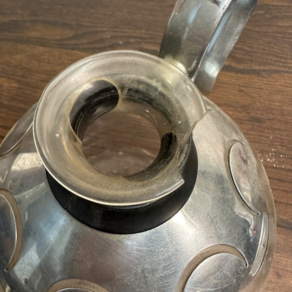 Vintage 1930s Pyrex Silex Double Bubble Percolator Coffee Pot Maker ...