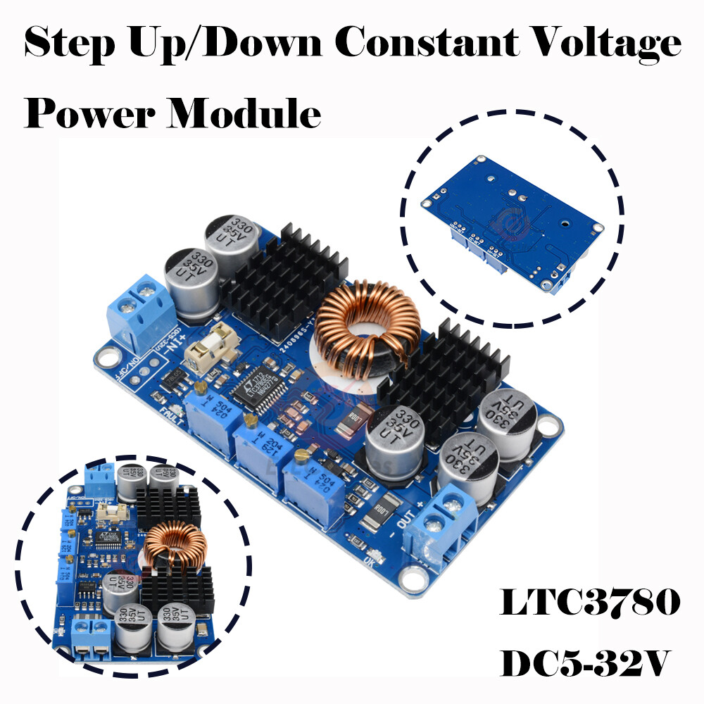 LTC3780 10A DC 5V-32V to 1V-30V Automatic Step Up Down Regulator ...