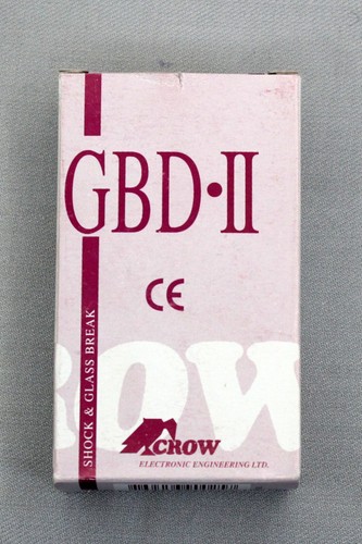 Crow GBD-II Shock and Breakage Glass Break Detector | eBay