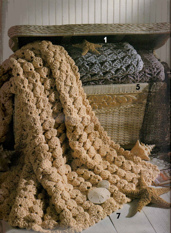 7 Quick & Easy Shell Afghans Stunning Must Have Designs Crochet Pattern ...