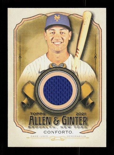 2021 Topps Allen & Ginter #AGA-MC Michael Conforto Jersey Relic | eBay