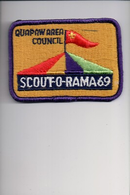 1969 Quapaw Area Council Scout-O-Rama patch | eBay