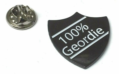 Newcastle 100% Geordie Badge - Newcastle company | eBay UK