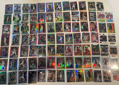 NBA (95+) Card Lot ALL Parallels Refractors Color Prizms Silver Holos ...