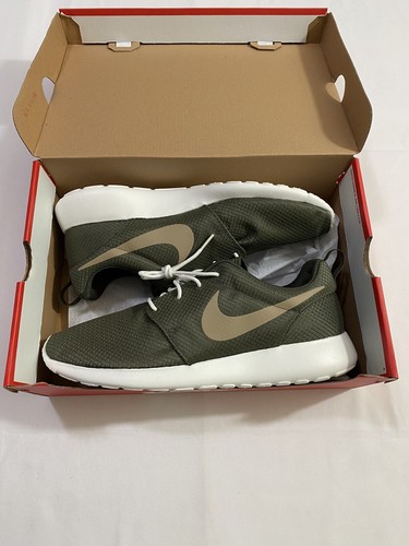New Mens Size 11.5 Cargo Khaki Nike Roshe One Running Shoes 511881 306 ...