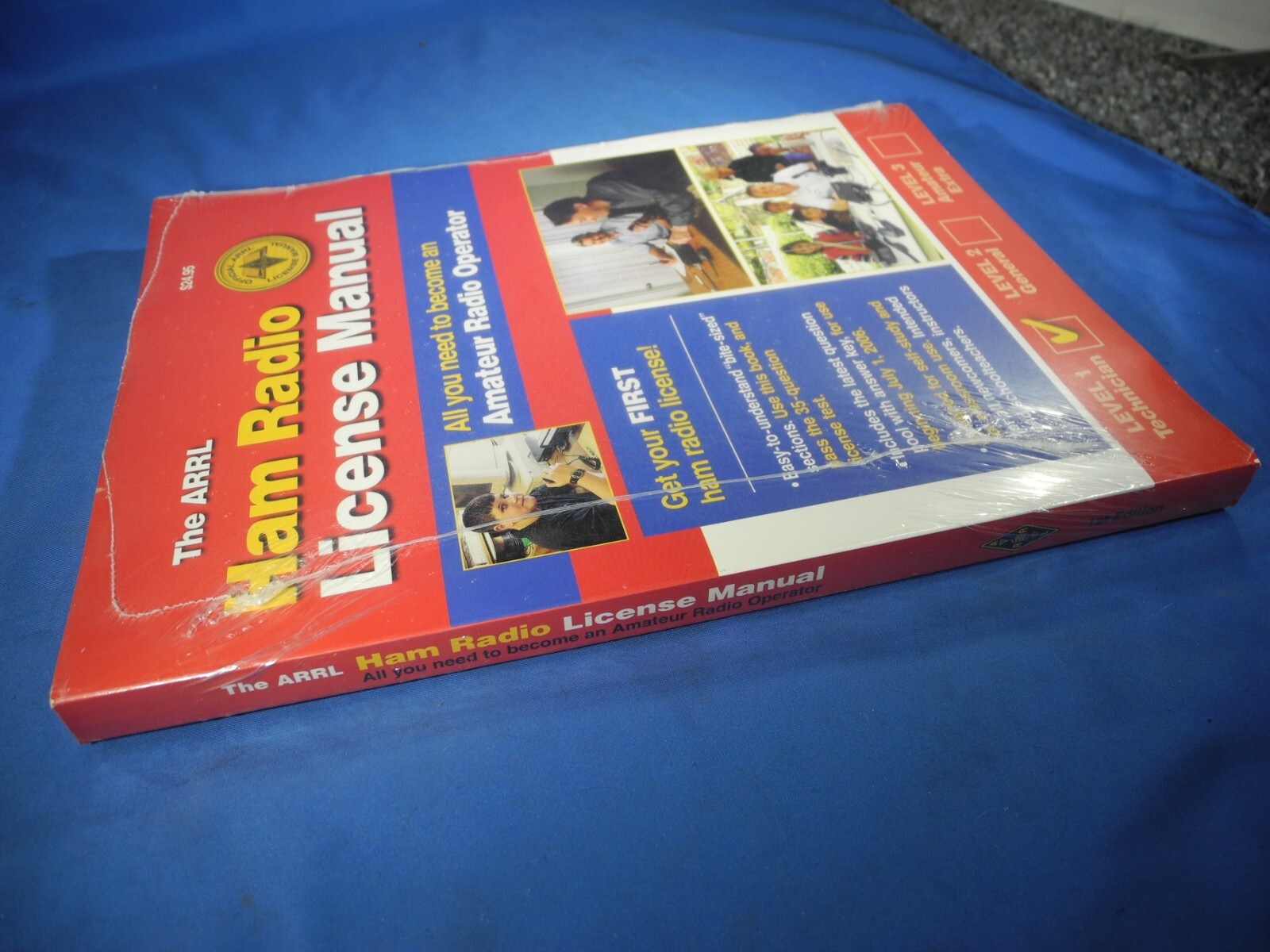 ARRL HAM RADIO LICENSE MANUAL 1st ed Amateur Radio (NEW & SEALED & FREE ...