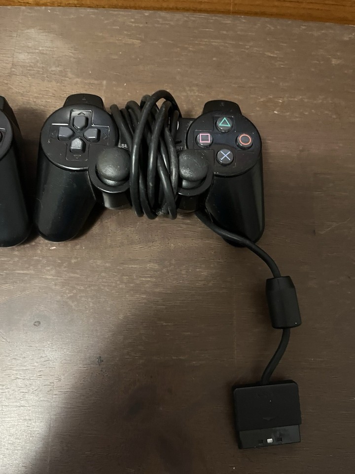 LOT OF 2 Sony Playstation 2 Dualshock Analog Controller PS2 OEM Free ...