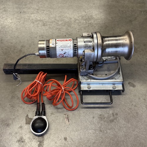 AB Chance C308-1170 - 1000lb Capstan Hoist with Swivel Foot Pedal | eBay