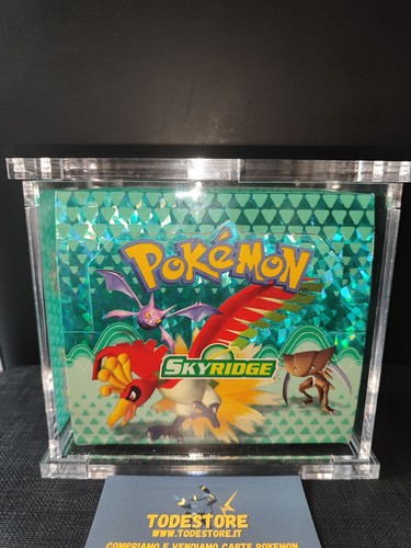 Pokemon Booster Box E-Series Skyridge EMPTY ITA 2003 No Crystal ...