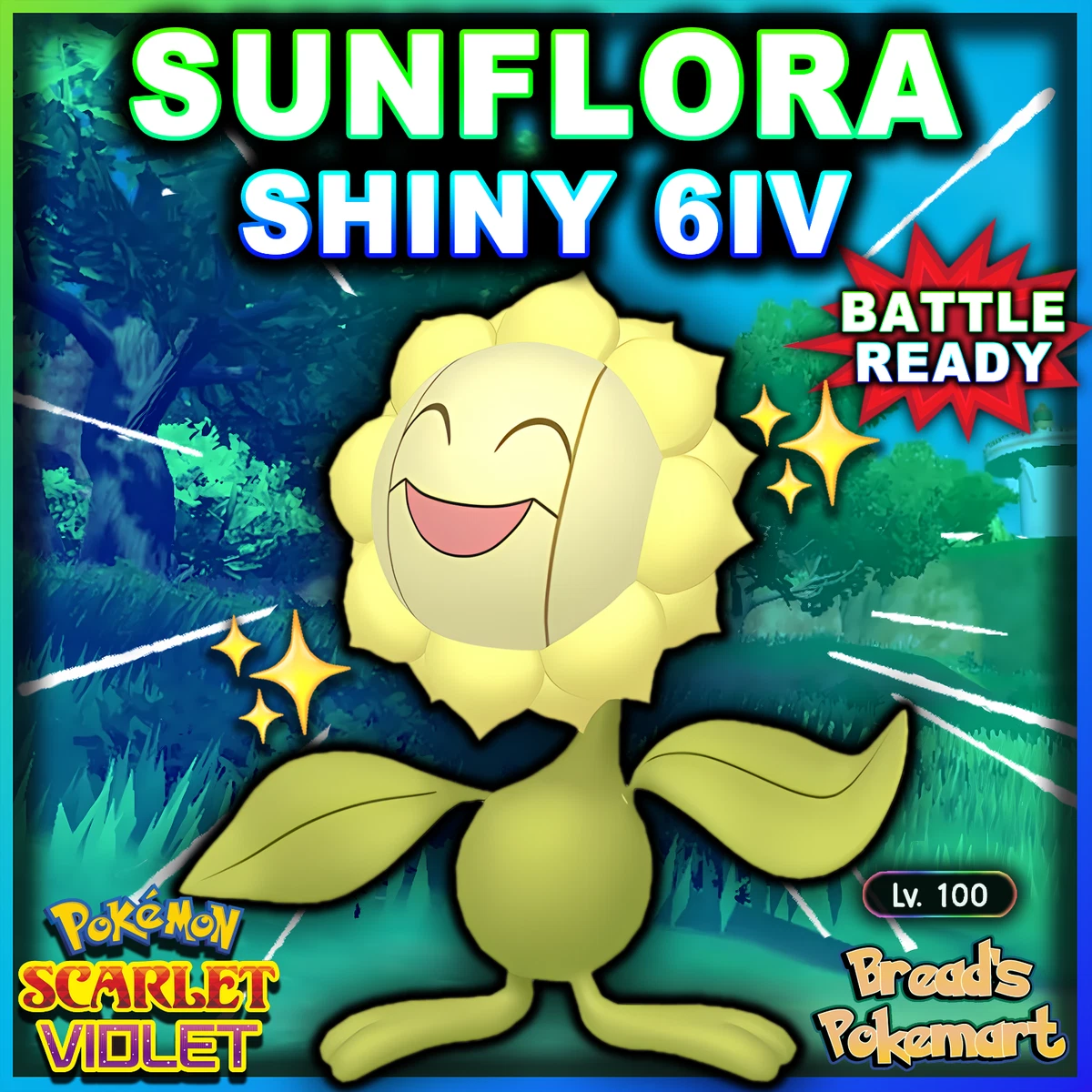 Shiny Sunflora