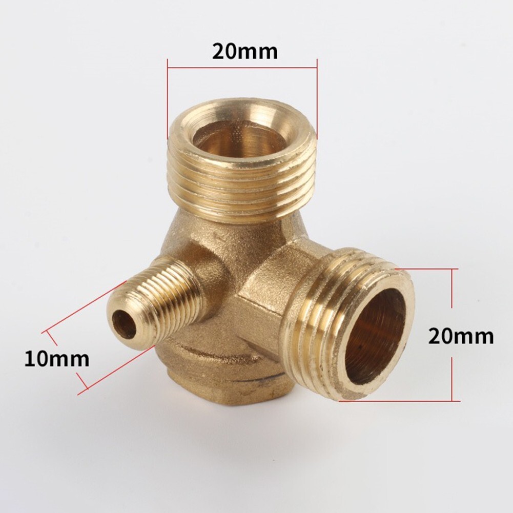 Efficient Copper Check Valve for Air Pumps Easy Installation 20x20x10mm ...