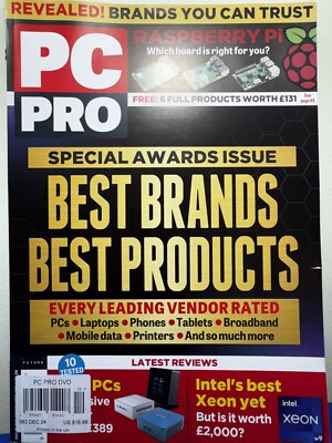 PC Pro Magazine Issue 363 December 2024 Best Brands, Best Products | eBay