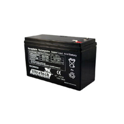 UltraTech IM-1272F1 12v 7AH Sealed Lead Acid Battery (Replaces 1270) | eBay
