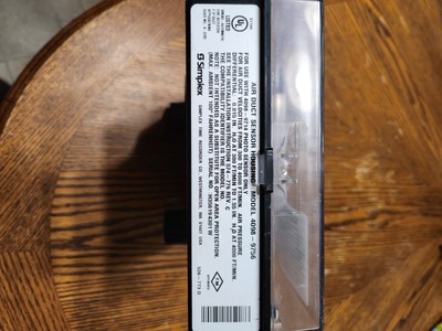 Industrial Fire Protection - Simplex Duct Detector