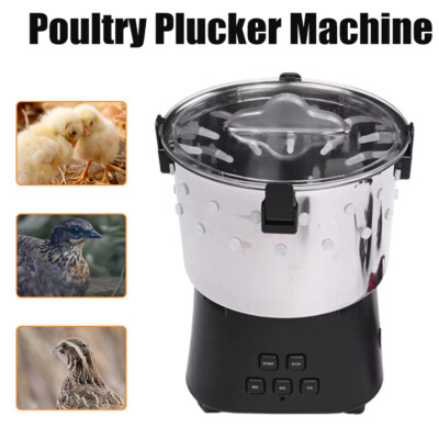 Electric Poultry Plucker Small Chicken Plucking Machine Poultry De ...