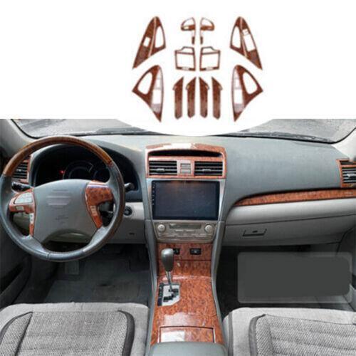 Fit For AUTO Toyota Camry 2006-2011 Peach Wood Grain Car Interior Kit ...