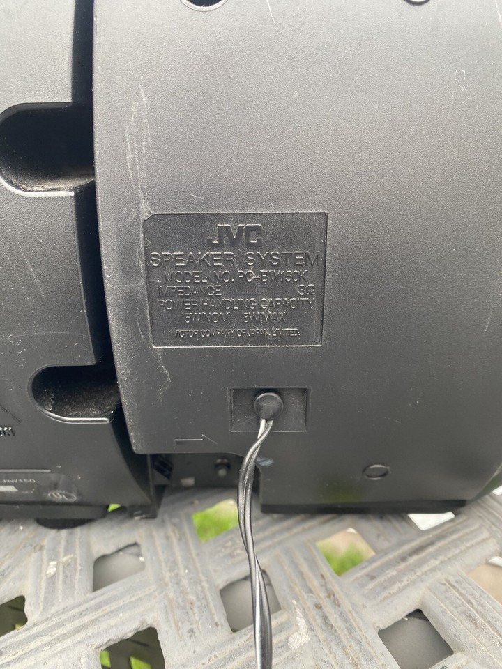 JVC PC-W150 Super Bass Horn ORIGINAL 80s BOOMBOX RARE VINTAGE TESTED | eBay