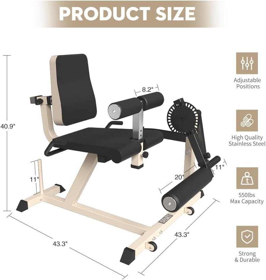 Leg Extension and Curl Machine, Leg Extension Machine for Special Leg ...