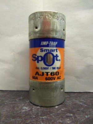 New Shawmut Smart Spot AJT60 Amp Fuse LPJ-60SP Class J 600V - open box ...