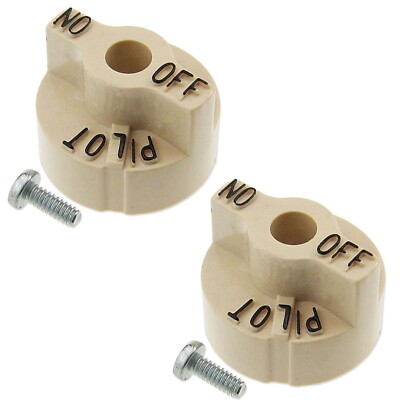 ROBERTSHAW GAS VALVE CONTROL KNOB x 2 ON OFF PILOT FOR HENNY PENNY ...