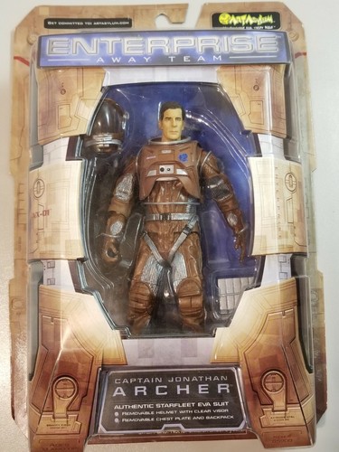 Captain Archer in EV Suit STAR TREK Enterprise 2002 Art Asylum Jonathan ...