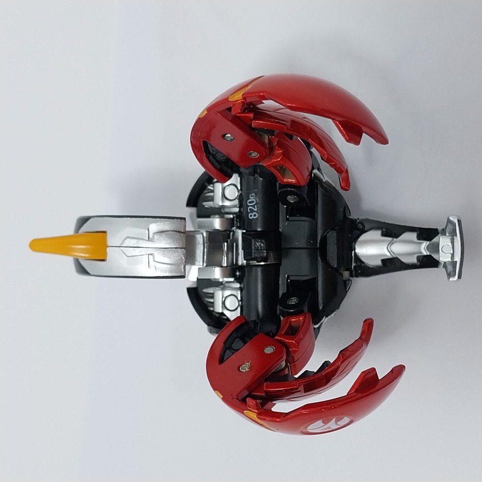 Bakugan Pyrus Helios MK2 820G Custom Anime Color Metallic w/Gate card ...