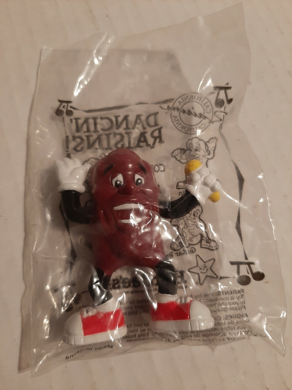 Hardee's 2001 California Singin' Raisins "Singin' Raisin" Toy...NIP | eBay