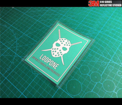 OSAKA JDM JAPAN LOOP ONE KANJO Sticker PERFORMANCE 大阪 Car decal ...