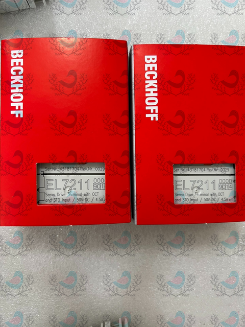 Beckhoff EL7211-9014 50V DC Servomotor Terminal with OCT and STO for ...