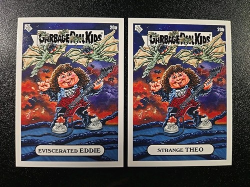Stranger Things Eddie Munson Joseph Quinn Spoof Garbage Pail Kids 2 ...