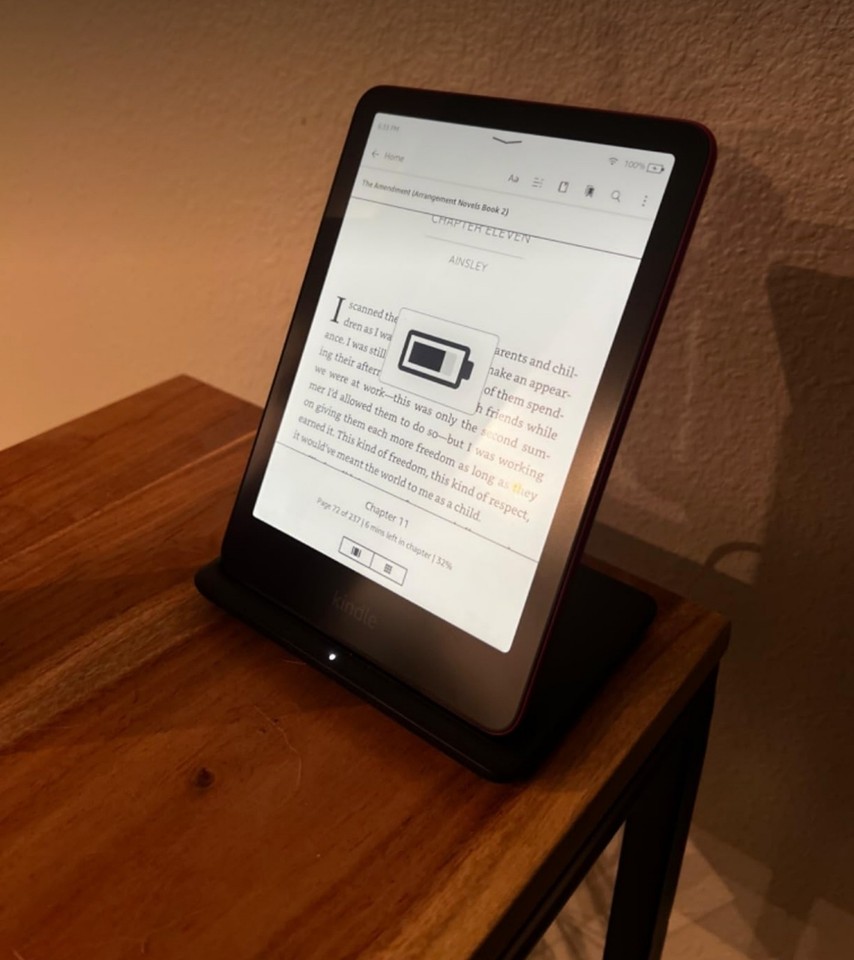Amazon Kindle Wireless Charging Dock for Kindle Paperwhite Signature ...
