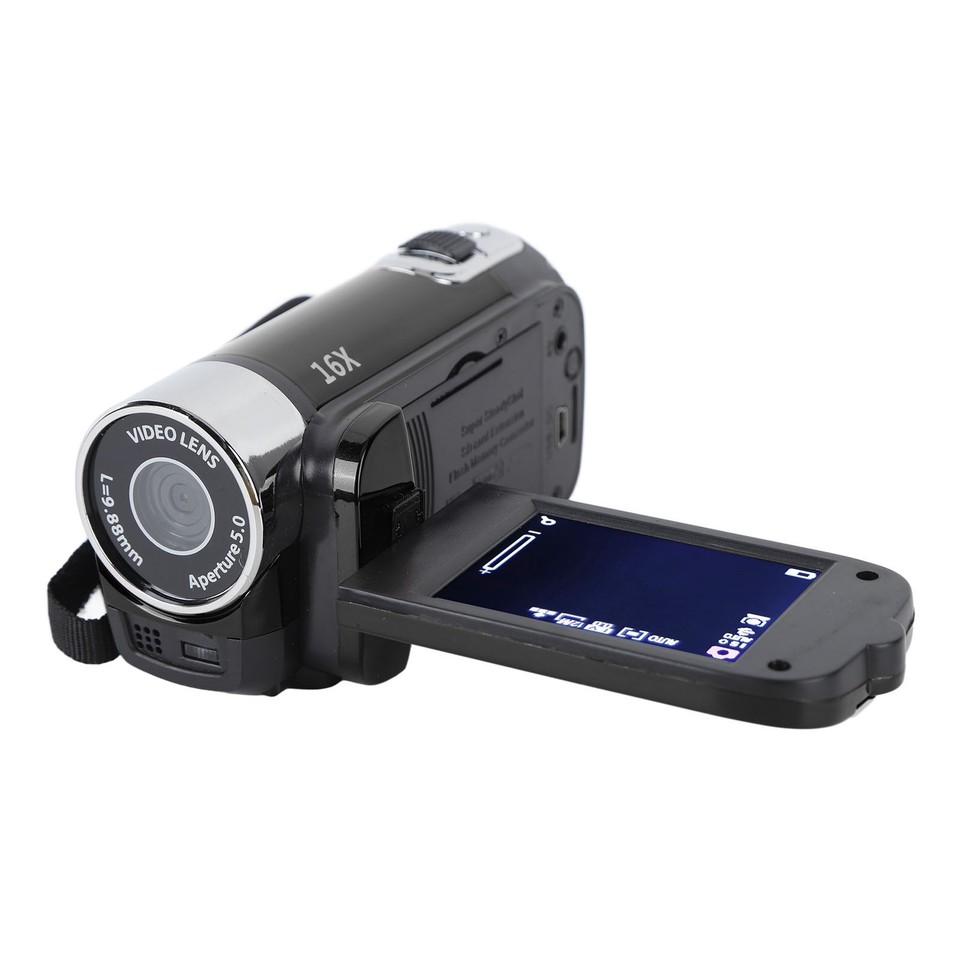 Camcorder Video Camera 4K 48MP 16X Digital Zoom Video Camera Vlogging ...