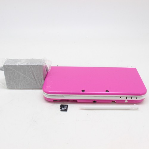 [ NEAR MINT ] NINTENDO NEW 3DS XL PINK WHITE Game Console From Japan ...