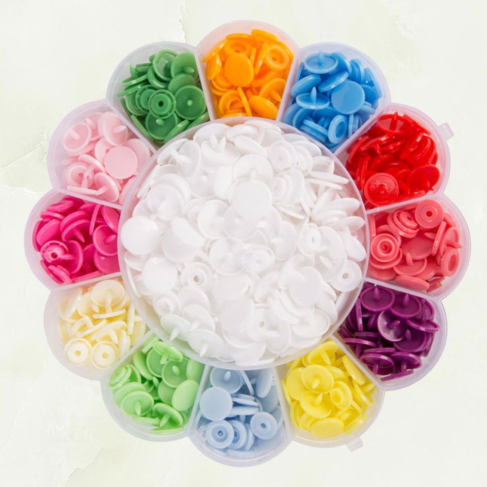 Snap Button Fastener Kit Handcraft Cloth Snaps Clothes Making Press ...