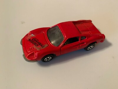 VINTAGE 1981 ERTL CANNONBALL RUN Ferrari Dino 246 Die Cast Car Toy | eBay