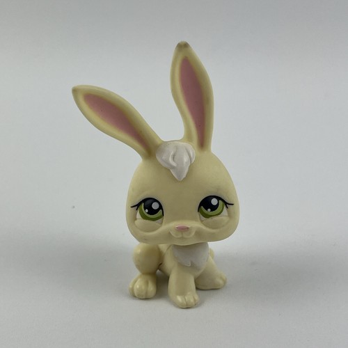 LITTLEST PET SHOP # 178 YELLOW LONG EAR BUNNY RABBIT RED MAGNET ...