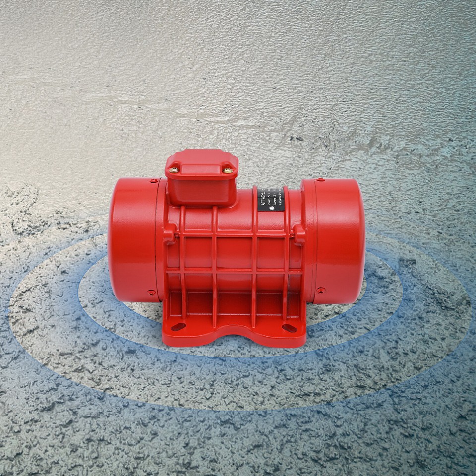 250W Corded Electric Concrete Vibrator Motor Shaker Table Vibration ...