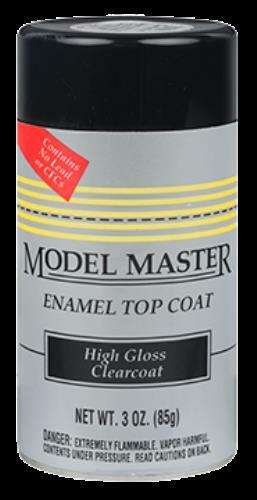 Model Master Testors Clear Top Coat 2936 Custom Spray Enamel Paint ...