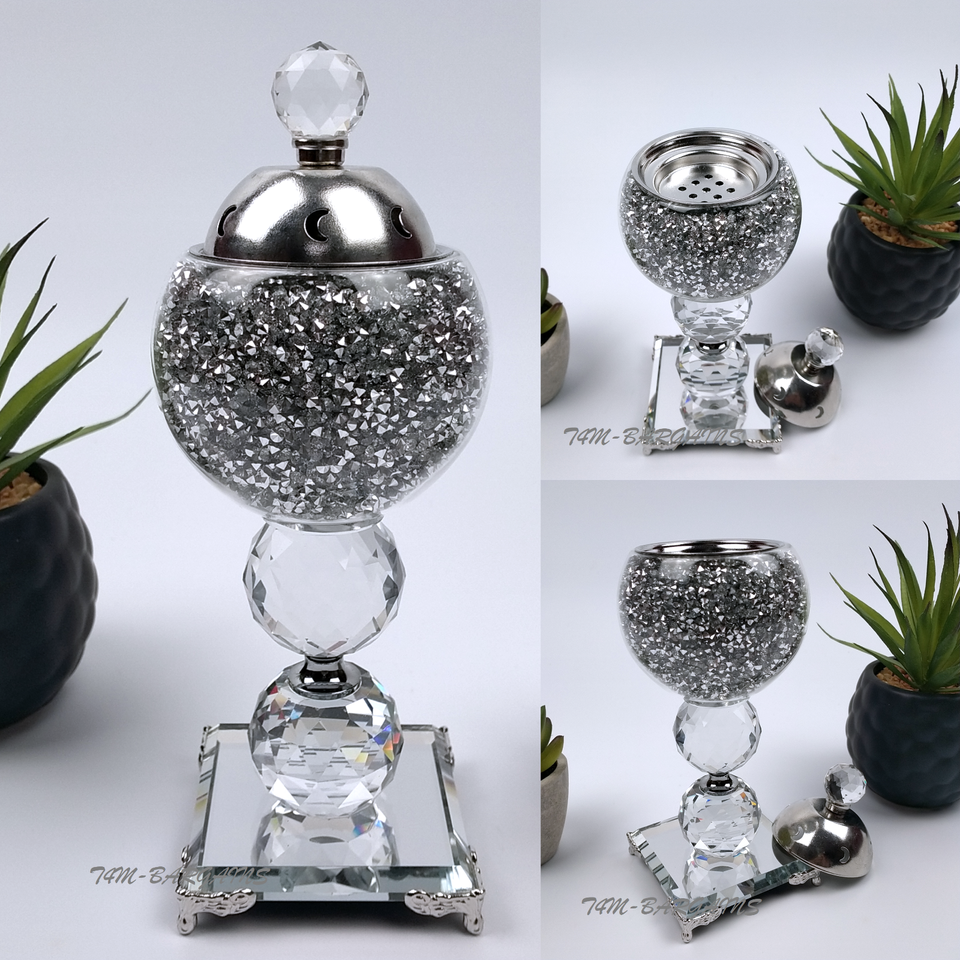 Arabian Incense Diffuser Bakhoor Oud Burner Bakur Metal Mabkhara Home ...