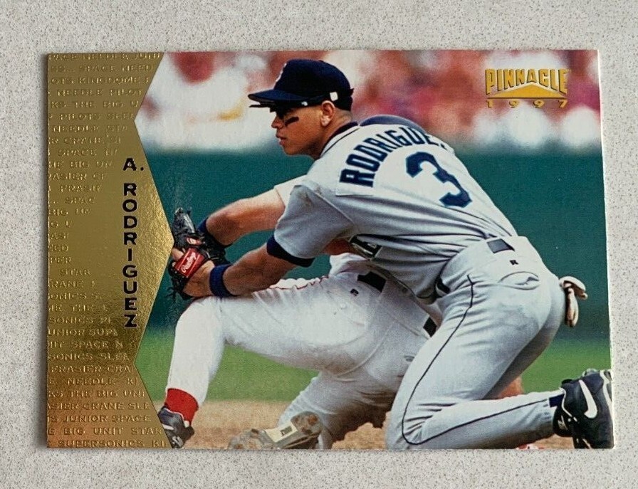 MLB ALEX RODRIGUEZ Mariners 1997 Pinnacle Baseball TRADING CARD #92 | eBay