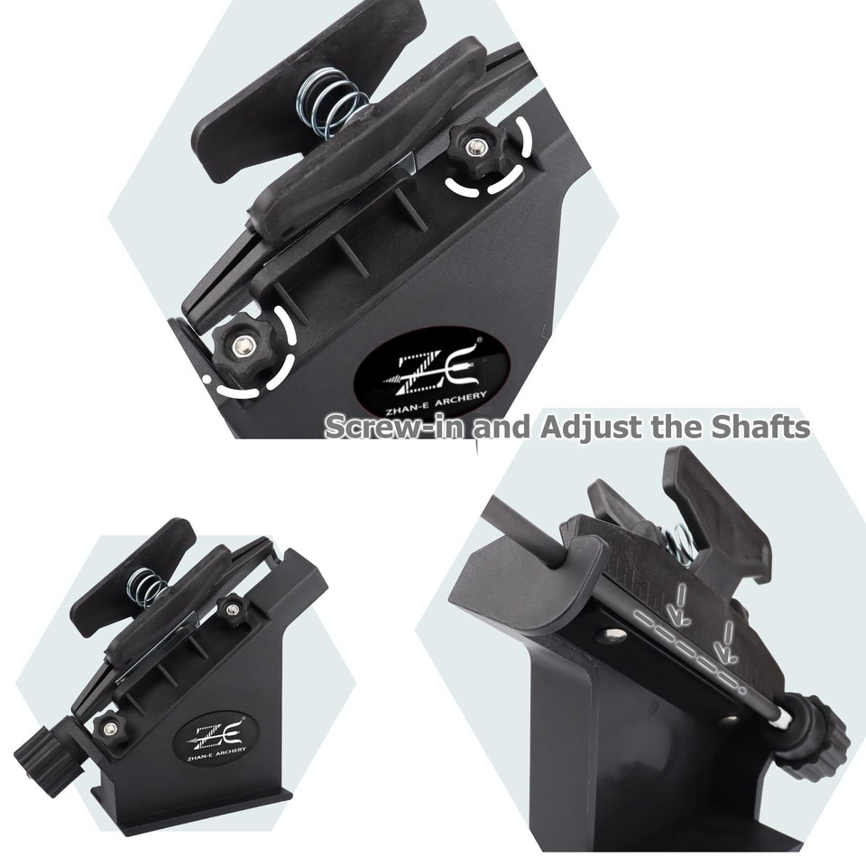 Arrow Fletching jig, Archery Arrow Fletching Jig with Straight and ...