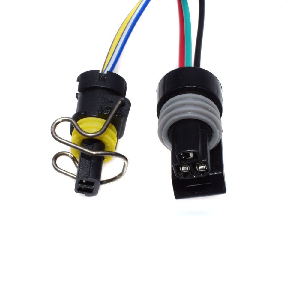 2PCS Pigtail Connectors of IPR & ICP Sensor For Ford V8 7.3L Serie E F ...