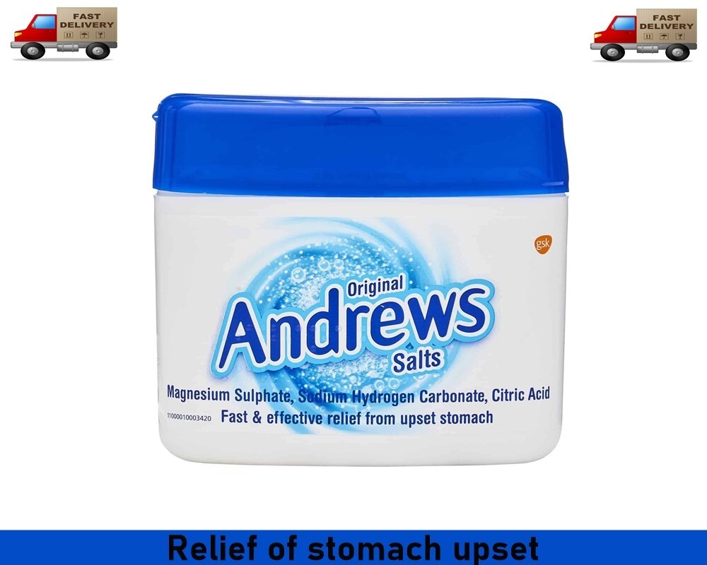 Andrews Original Salts, Stomach & Constipation Relief for Adults, 150 g ...