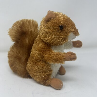 SQUIRREL Plush Stuffed Animal Toy Aurora 6" | eBay